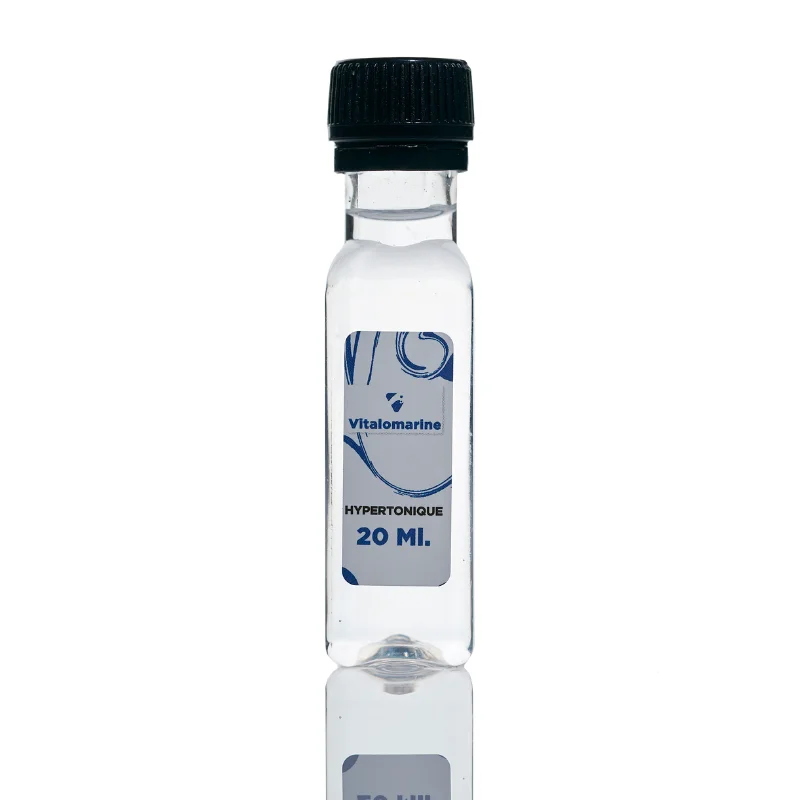 Eau de mer, plasma marin hypertonique et isotonique